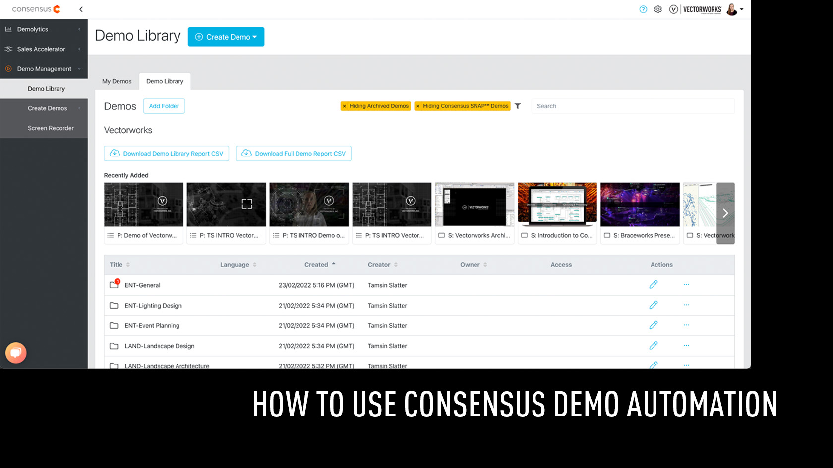 22_SE_Consensus_Sales | Vectorworks University